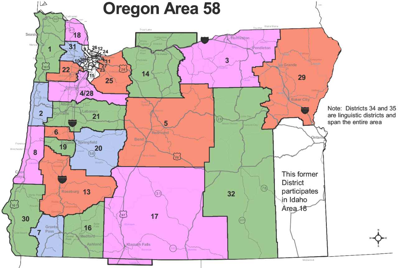 District 33 Information | Area 58, District 33